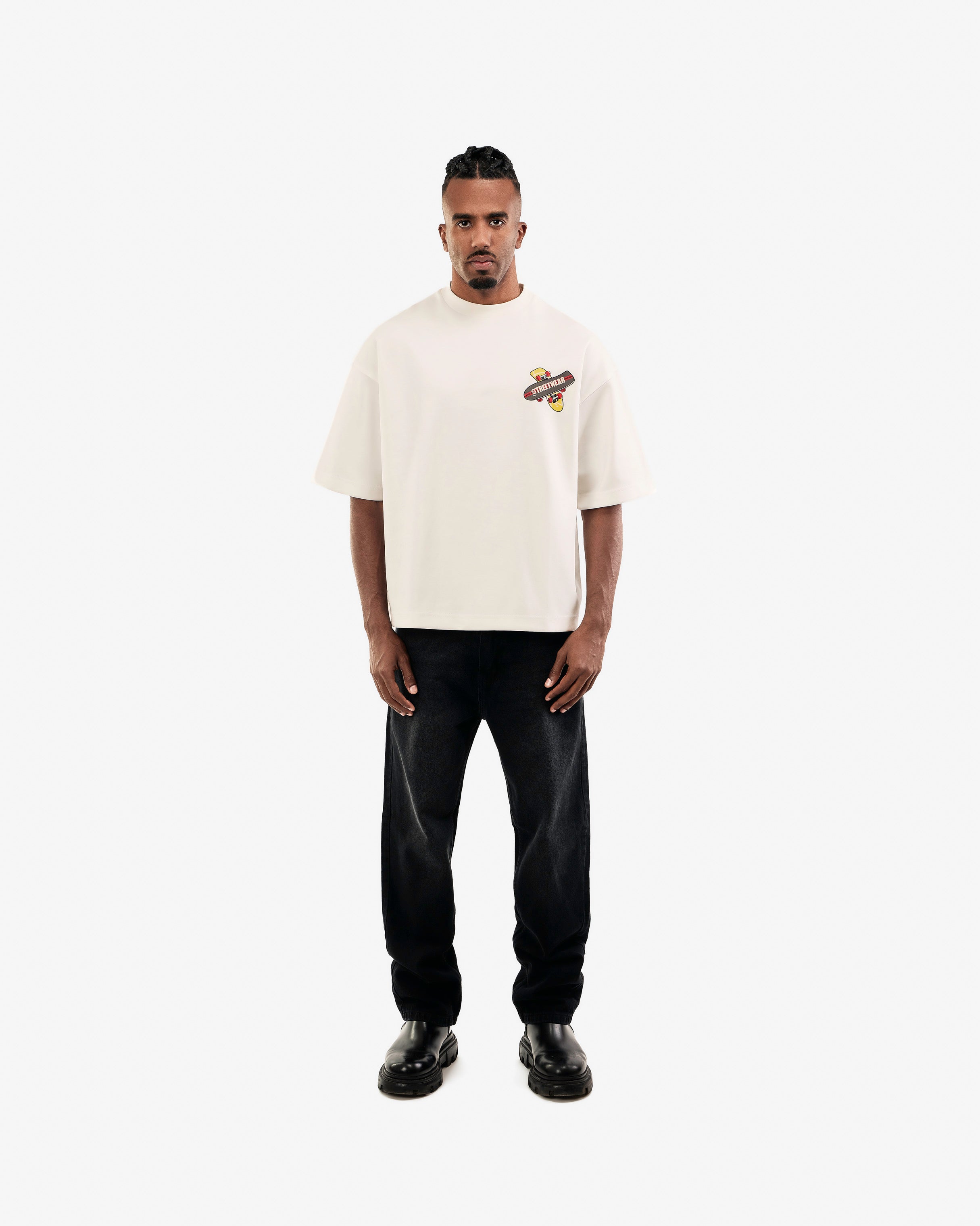 Boss Vision Box Fit Tee – streetwear